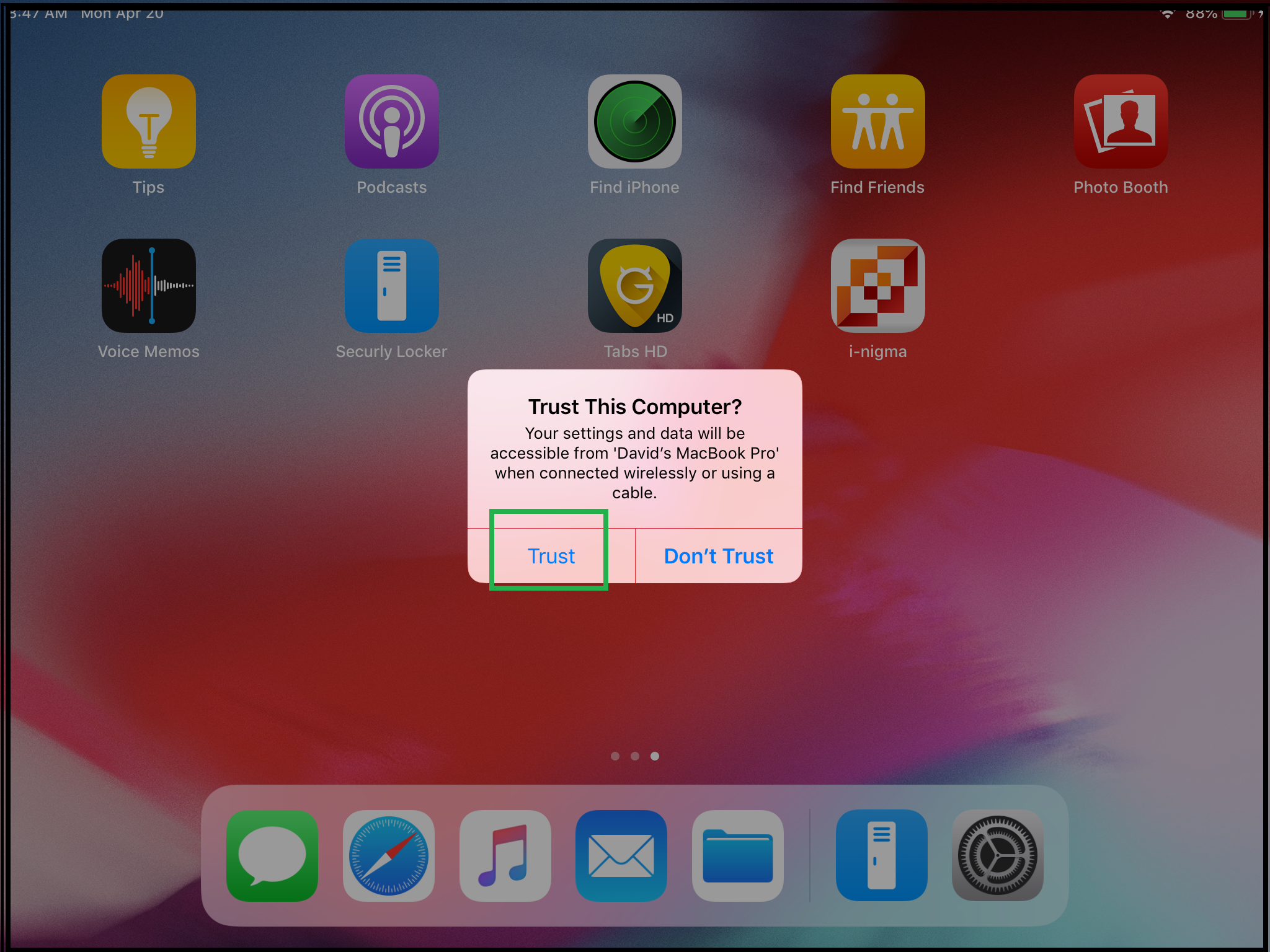 MDM - Supervise an iPad Using Apple Configurator – Support