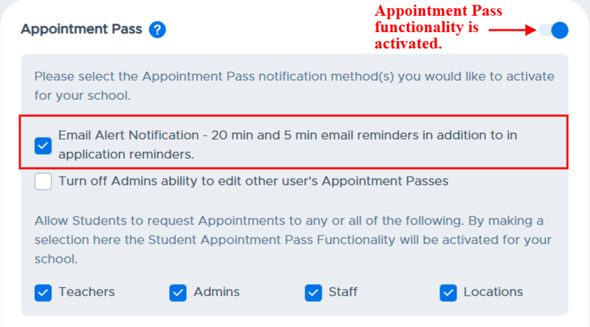 Pass - Why are some people getting appointment emails, but not others ...