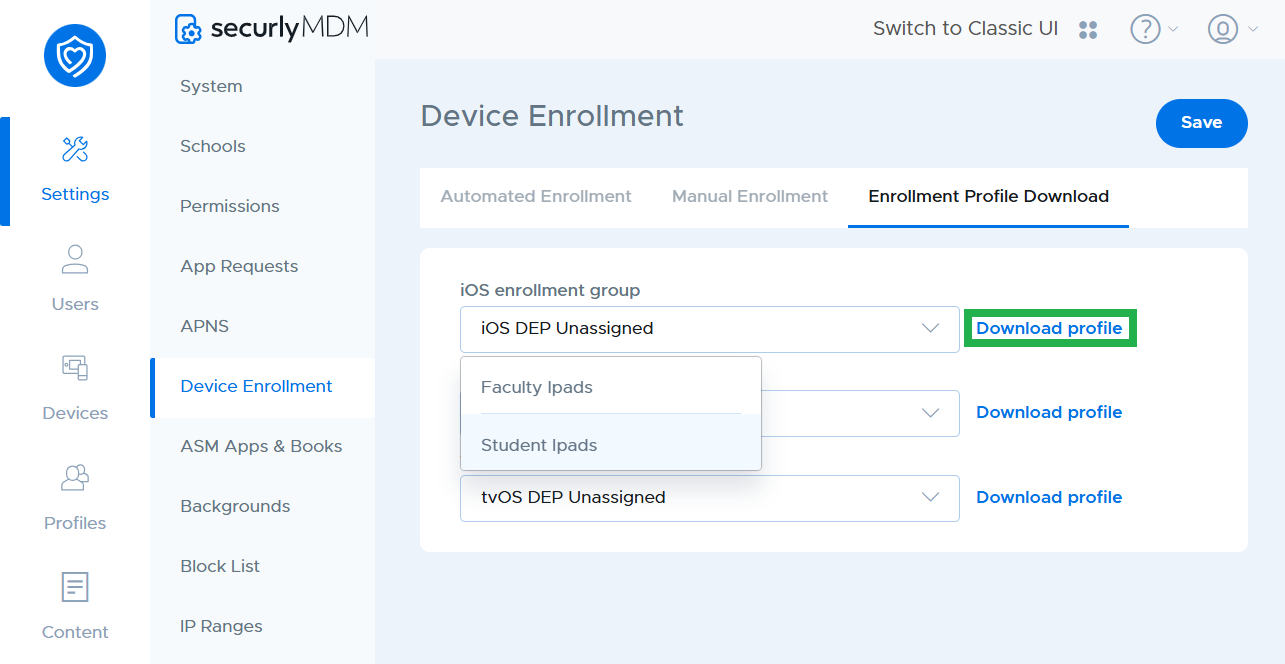 MDM - Supervise an iPad Using Apple Configurator – Support