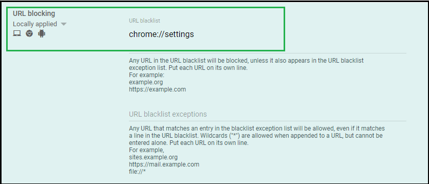 Filter - Can I block specific URLs for Chromebooks? – Support